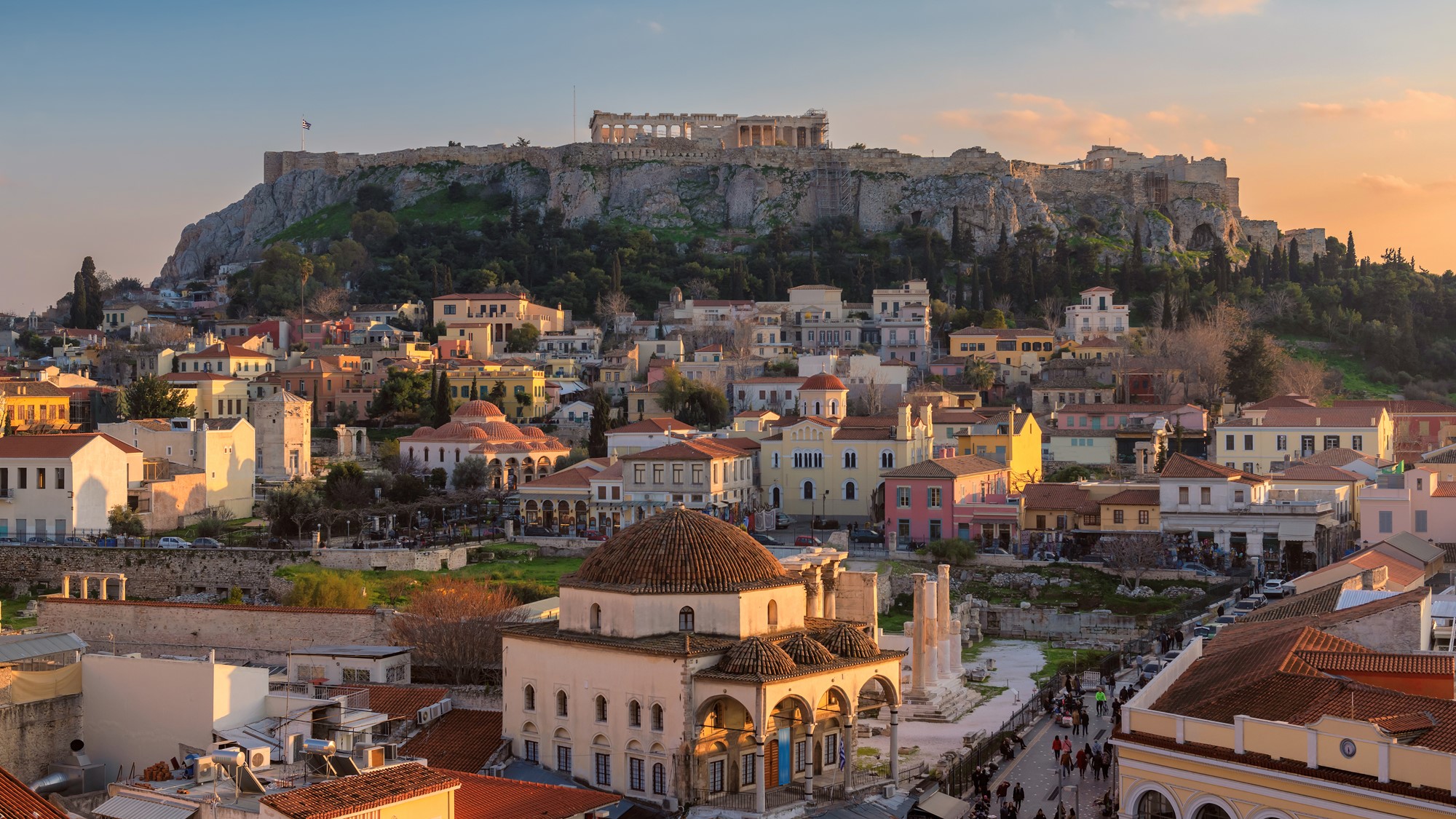 Ottoman Athens | Mosques, Madrasa & Bathhouse of the Winds